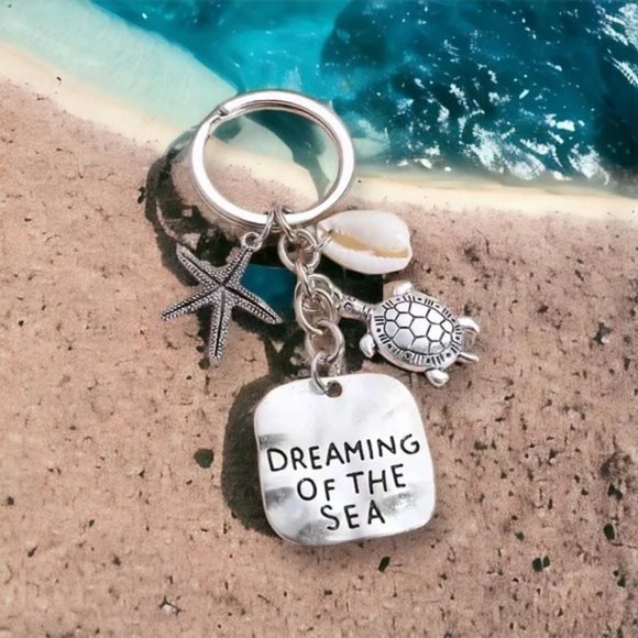 Bag Charm Keychain Beach | Accessories | Keychain Bag Charm Dreaming ...